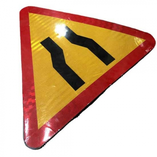 Customized traffic safety Signs Plastic Temporary reflective triangle ...